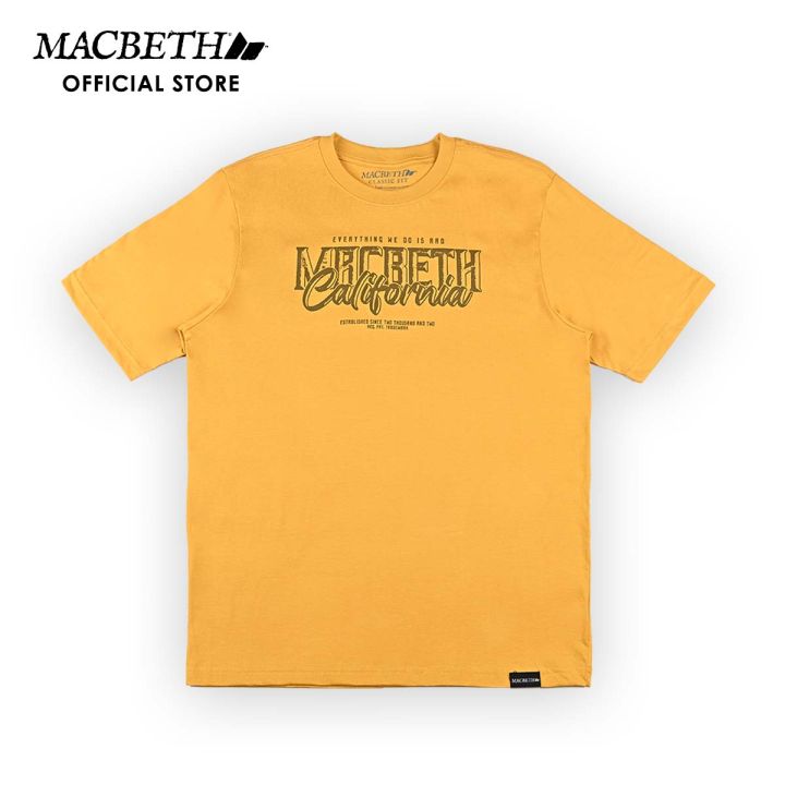MACBETH MEN'S TEES - WISKEY (CLASSIC FIT) | Lazada PH