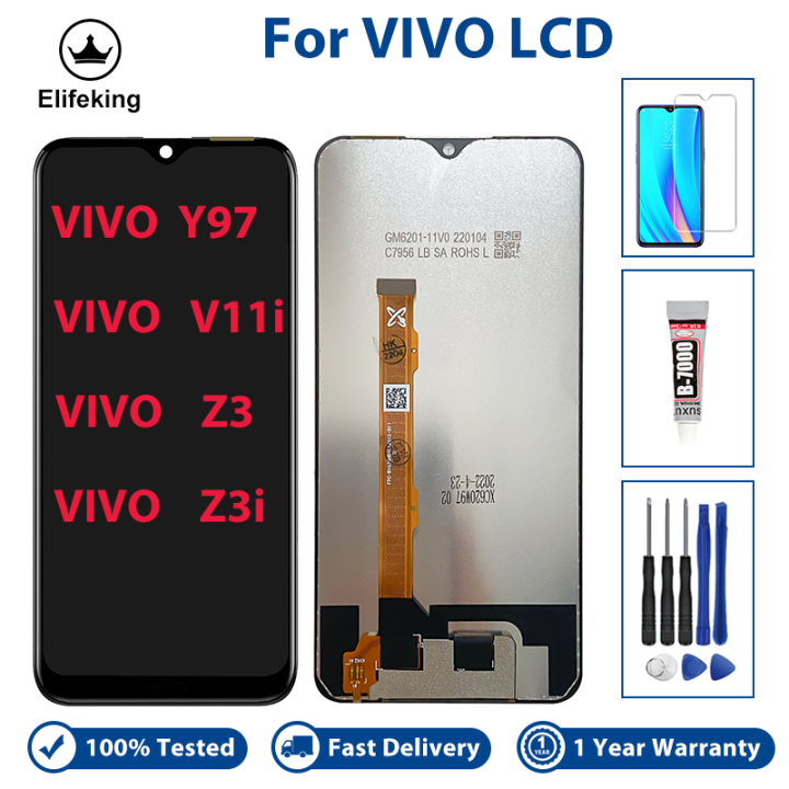 6.3 "LCD cho Vivo y97/Vivo v11i/Z3/z3i Màn hình LCD màn hình cảm ứng Bộ lắp ráp Bộ số hóa cảm ...