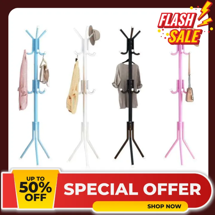 Gantungan Baju Standing Hanger Multifunction Gantungan Berdiri Jaket ...