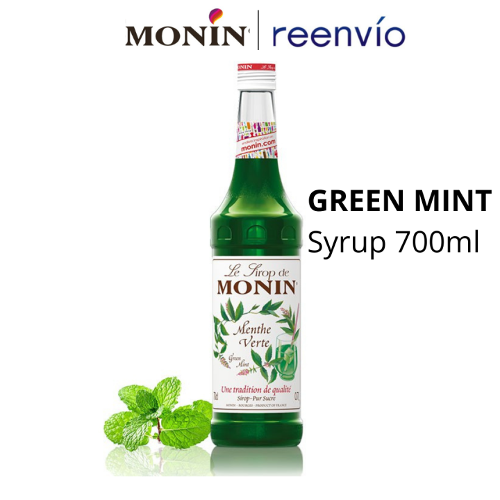 Monin Green Mint Syrup 700ml [Peppermint] | Lazada PH