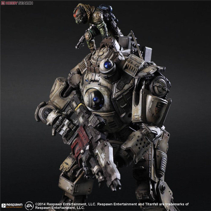 PLAY ARTS Figure Titanfall Atlas Articulated Action Figure Model Toys ...