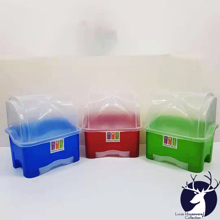 ORIENTAL PLASTIC SPOON HOLDER WITH COVER AND WATER TRAY DUST PROOF ...