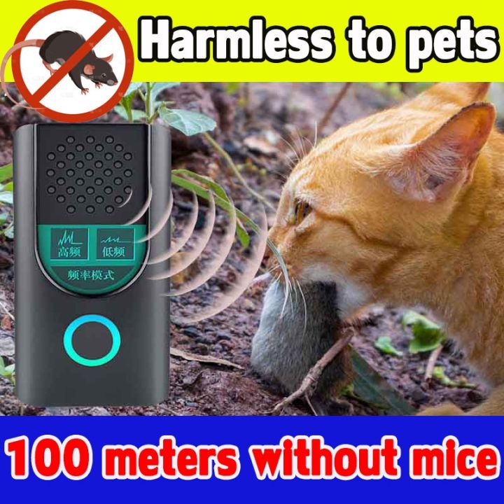 10years without mice！Ultrasonic Pest Repeller Sound waves to repel mice ...