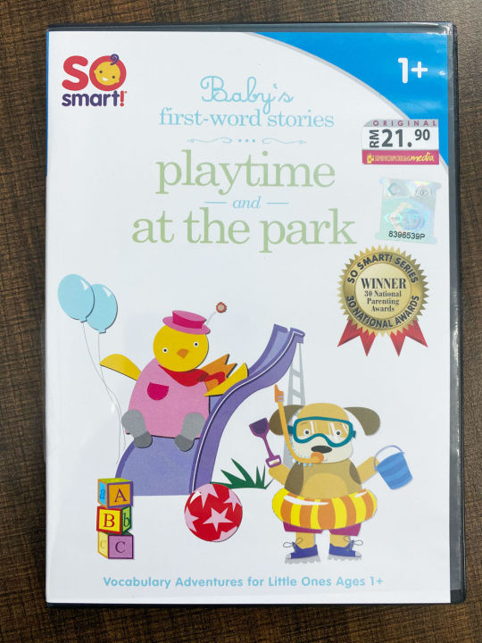CHILDREN DVD~BABY'S FIRST-WORD STORIES *PLAYTIME AND AT THE PARK ...