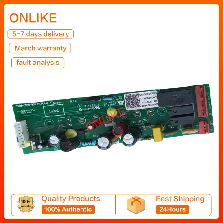 NEW Midea refrigerator computer board UR-BCD510W-S motherboard 17131000000177 driver board THM ...