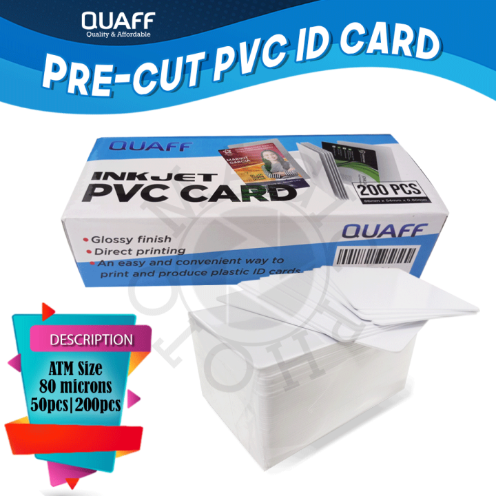 MP00 Printable PVC Pre-Cut Cards for Direct ID Printing | Lazada PH