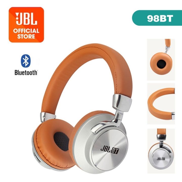 【Original】 JBL 98BT Bluetooth Headphone Wireless Gaming Headset JBL Bluetooth Headset Stereo ...