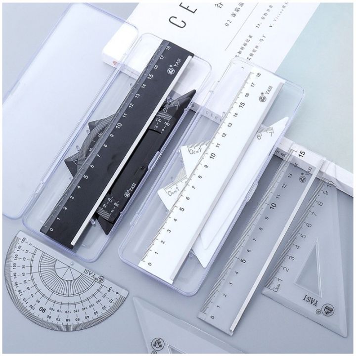 4pcs Japan designed iron ruler set | Lazada PH