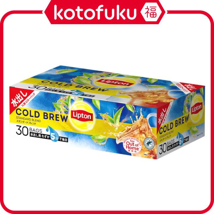 Lipton Cold Brew Tea - Standard Blend (30 bags) | Lazada