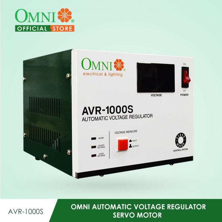 OMNI Automatic Voltage Regulator Servo Motor 1000W - AVR-1000S | Lazada PH