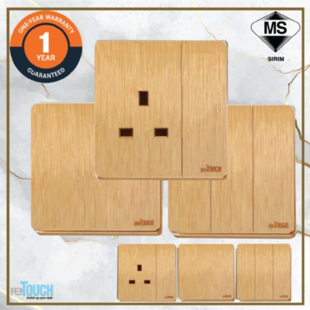 Retouch Ultra Rimless Socket and Wall Switch Slim Modern Switch Design ...