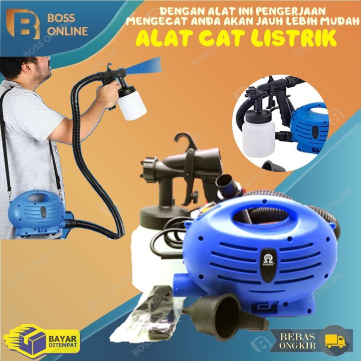 TERMURAH - Spray Gun Elektrik / Paint Zoom Paint Spray / Kompresor Cat ...