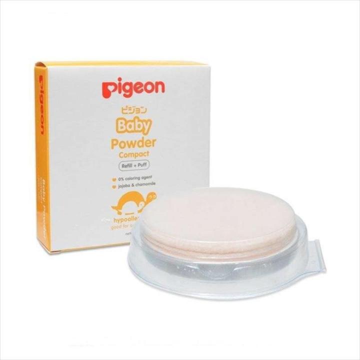 Pigeon Baby Compact Powder Refill + Puff 45 g | Lazada Indonesia
