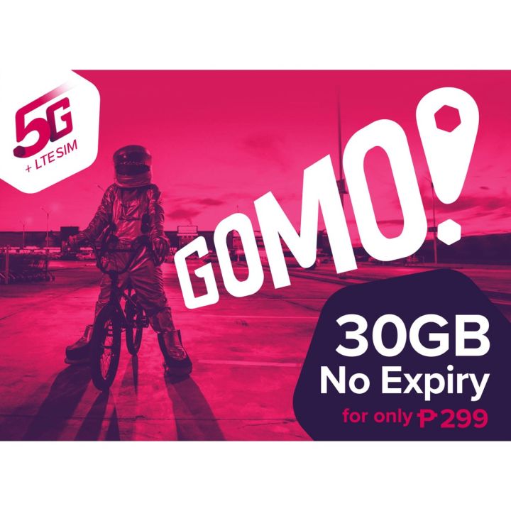 COD GOMO SIM with 30GB No Expiry | Lazada PH