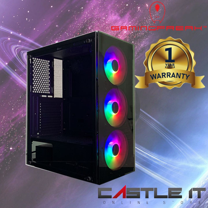 Gaming Freak ANDROMEDA X - ATX Premium RGB FAN Chassis ARGB Case ...