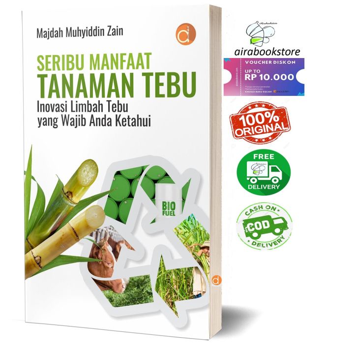 Buku Seribu Manfaat Tanaman Tebu Inovasi Limbah Tebu Yang Wajib Anda Ketahui | Lazada Indonesia