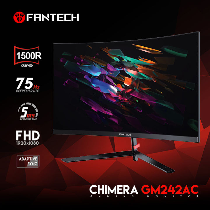 Fantech Chimera GM242AC Gaming Monitor 24 inch Frameless Design PC ...