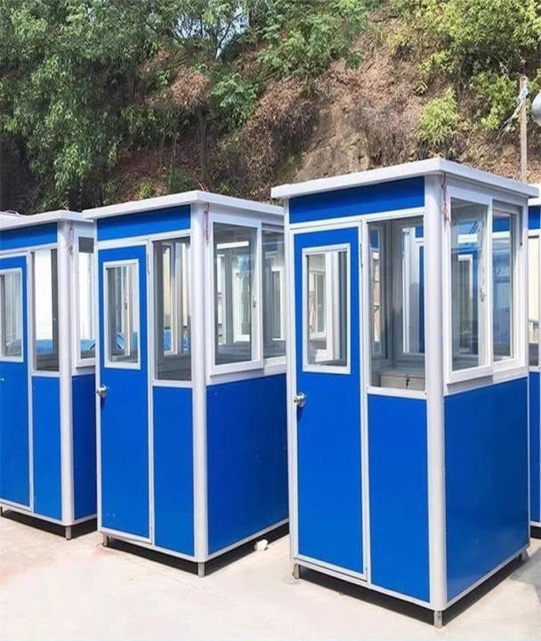 Anhui mobile sentry box colorbond security booth outdoor movable house ...