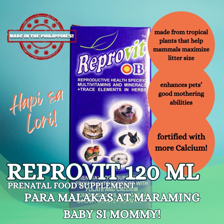 Multivitamins for Pregnant Pets (SHORT DATED) REPROVIT OB by LORI ...
