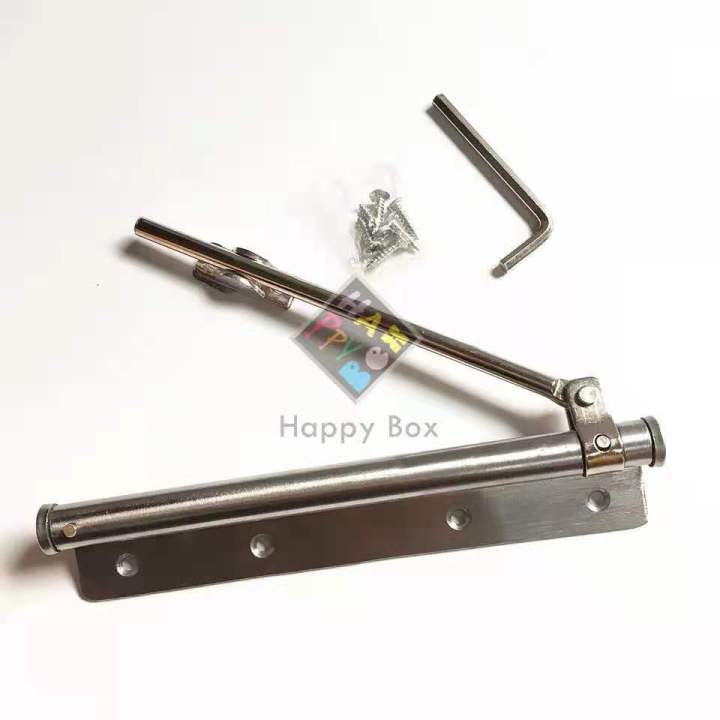 Automatic Door Self Closing Hinge Closer Stainless Steel Spring Buffer ...