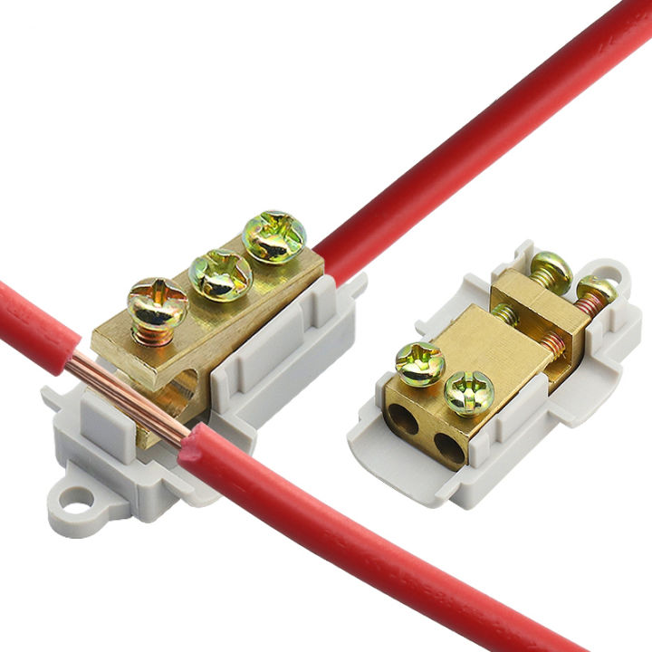 High-power terminal block splitter wire splitter wire branch joint ...