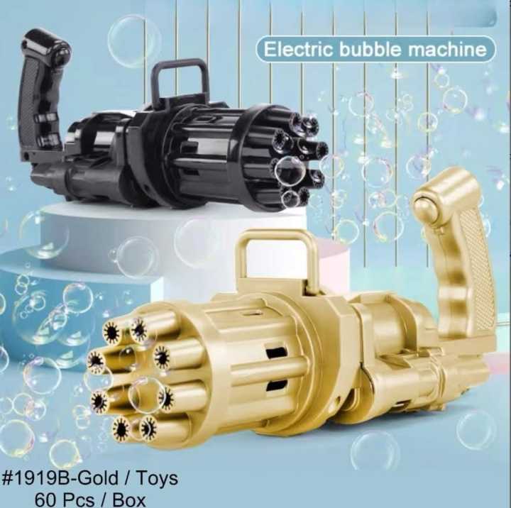 ELECTRIC BUBBLE GUN BATTERY OPERATED | Lazada PH