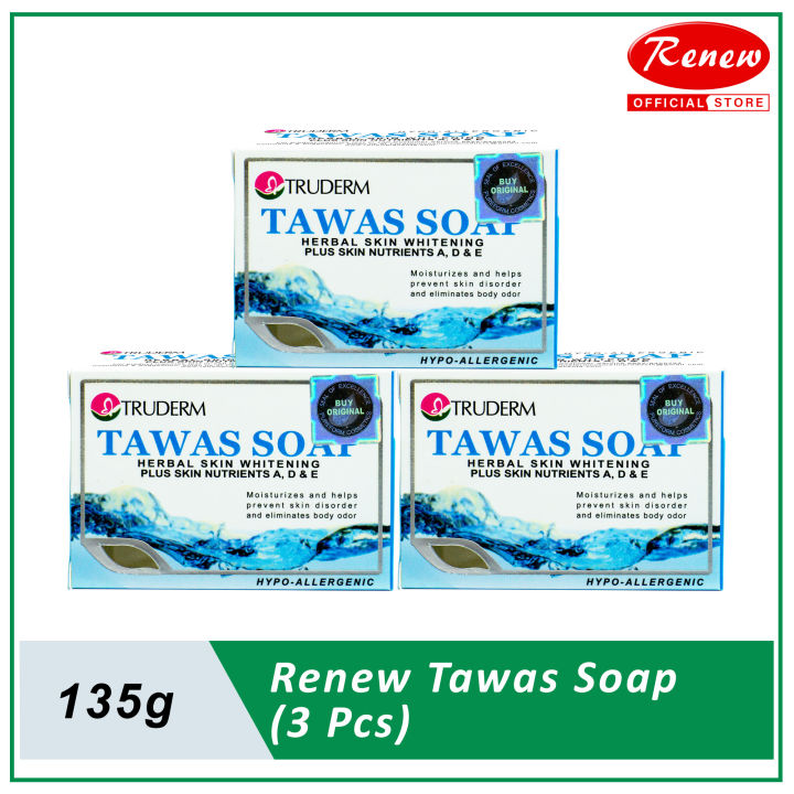 Truderm Tawas Soap 135grams 3 pcs | Lazada PH
