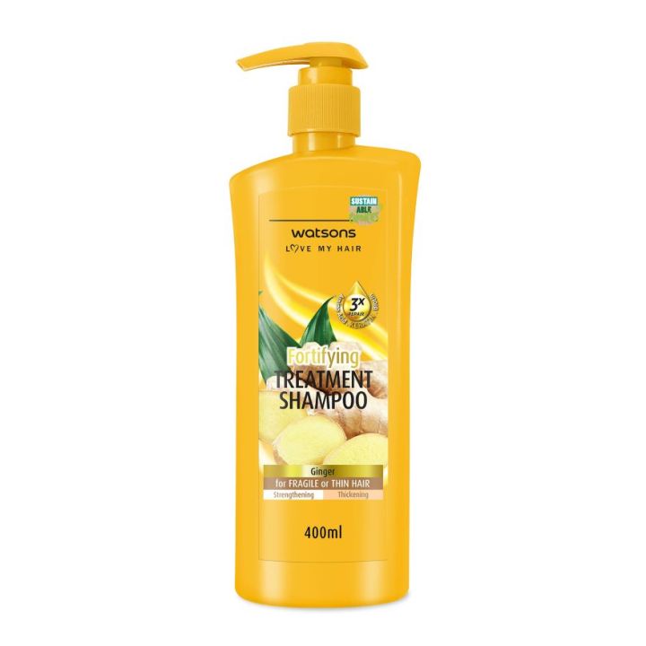 WATSONS Fortifying Ginger Treatment Shampoo | Lazada