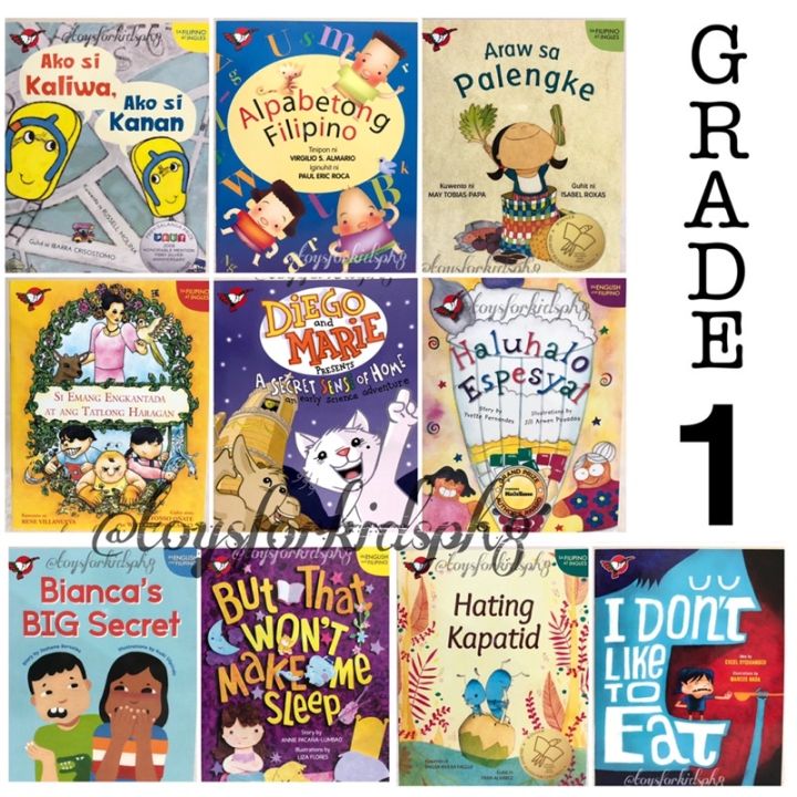 Grade 1 Filipino & English Storybooks by Adarna House | Lazada PH