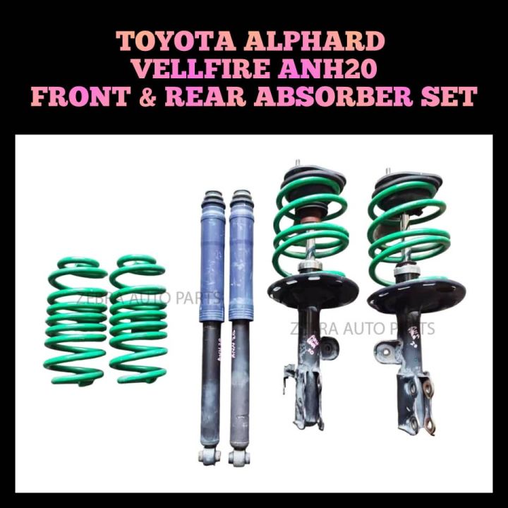 🇯🇵🇯🇵 Shock Absorber Toyota Alphard Vellfire ANH20 08-15 Front / Rear ...