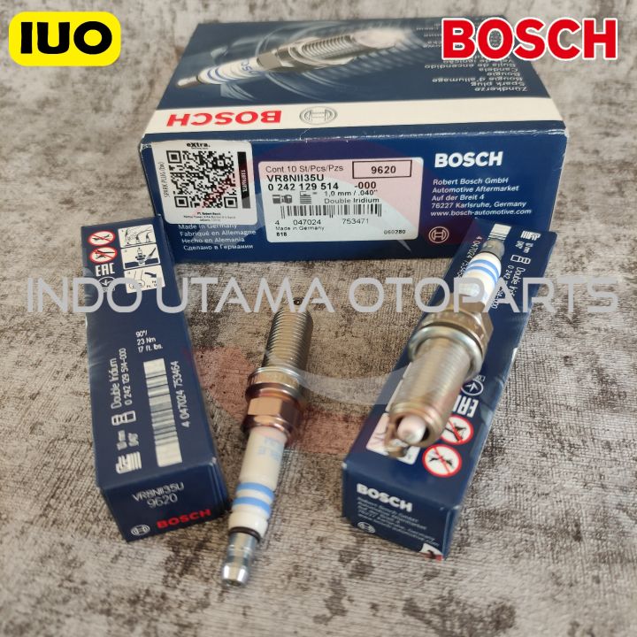 Busi All New Avanza Veloz Camry Alphard BOSCH Double IRIDIUM VR8NII35U ...