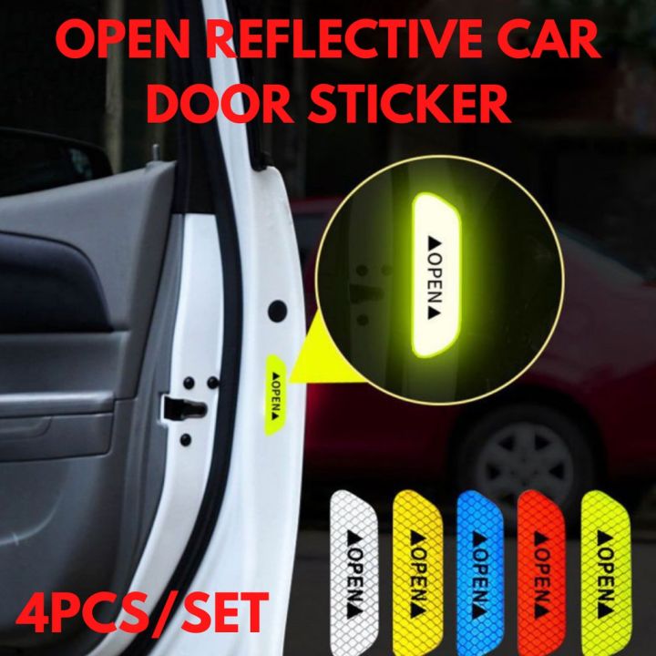 Car Reflective Sticker Reflector Tape Strip Sticker Car Truck Trailer ...