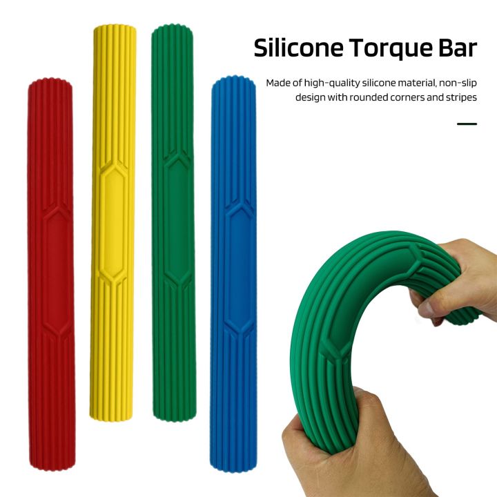 Hand Strengthener Bar Silicone Resistance Bar Flex Therapy Bar for ...