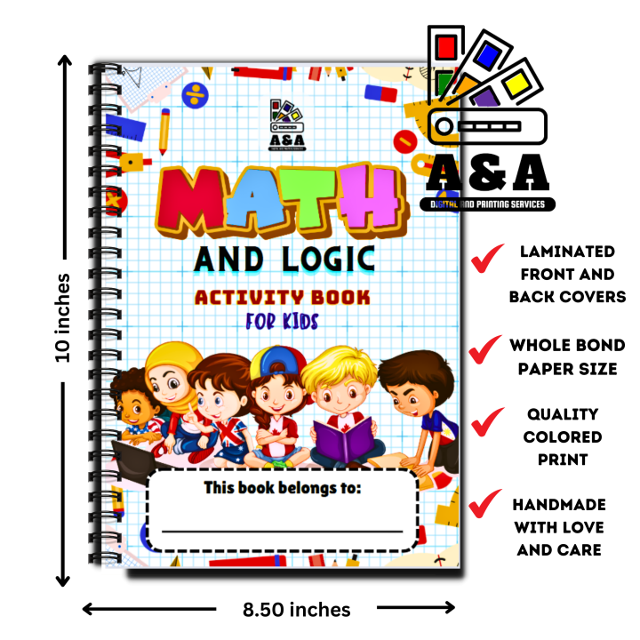 Mathematics Learning Materials Activity Workbook for Kids | Lazada PH