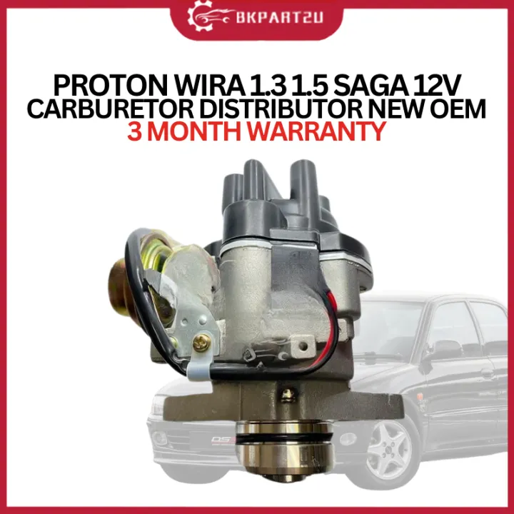 PROTON WIRA 1.3 1.5 SAGA 12V CARBURETOR 1993-2009 DISTRIBUTOR NEW OEM 3 ...