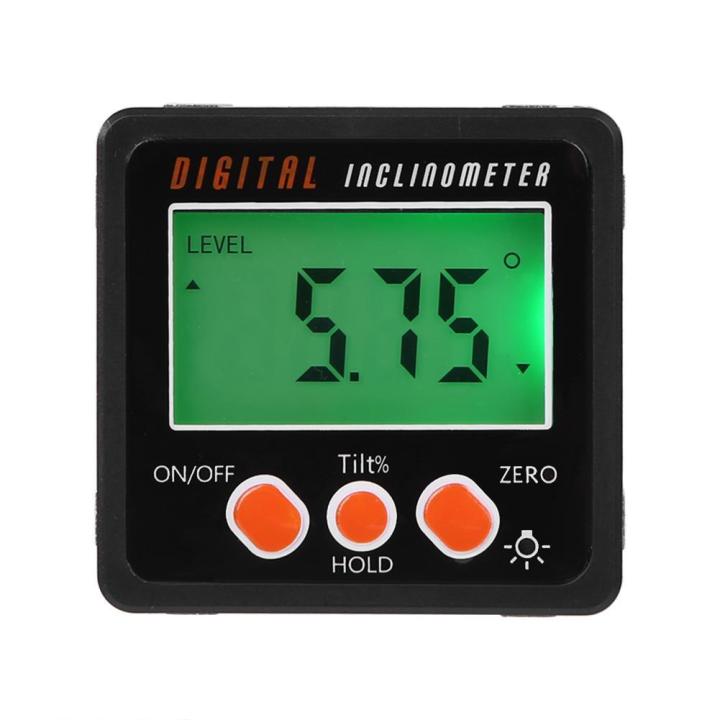 Digital Protractor Inclinometer Angle Finder Bevel Box with Magnet Base ...