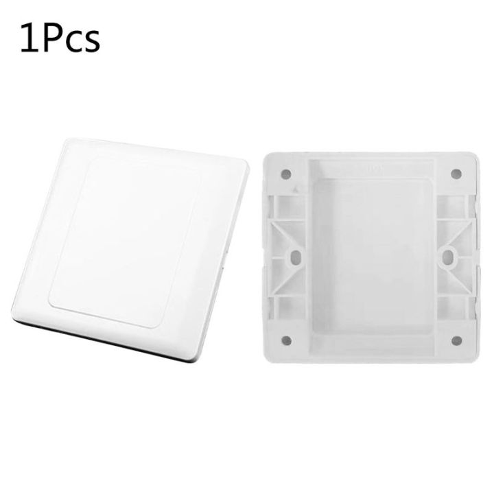 [Hot Sale] Electric Wall Switch Socket Blank Cover Panel Whiteboard ABS ...
