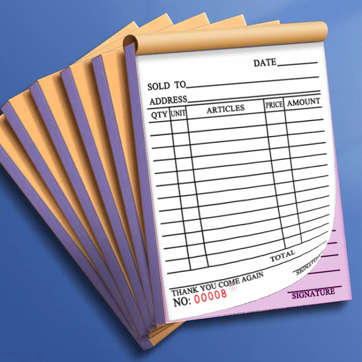 Carbonized Resibo Receipt Wholesale With Carbon Duplicate Receipt Sold ...