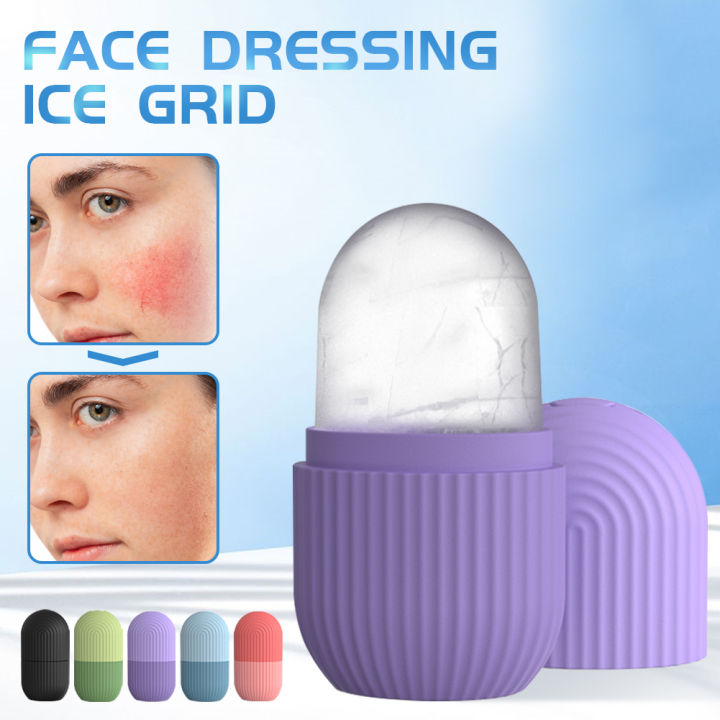 Apply Face Ice Grid Bruise Edema Massage Ice Grid Portable Facial Care ...