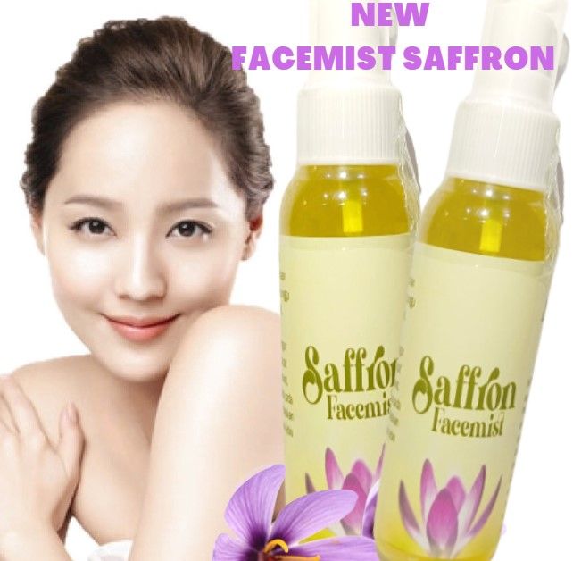 60 ML New Facemist Saffron skincare Face Mist Air Safron Perawatan ...