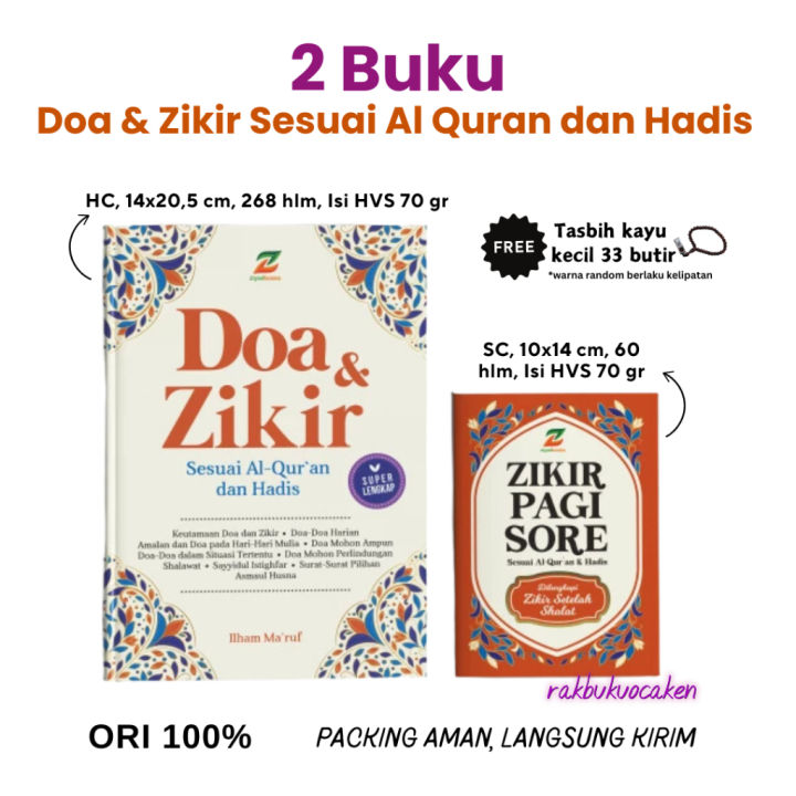 Doa & Zikir Sesuai Al Quran dan Hadis - Super Lengkap | Lazada Indonesia