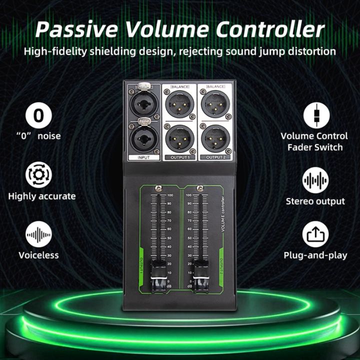 Passive Volume Controller No Noise Input And Output Sound Quality