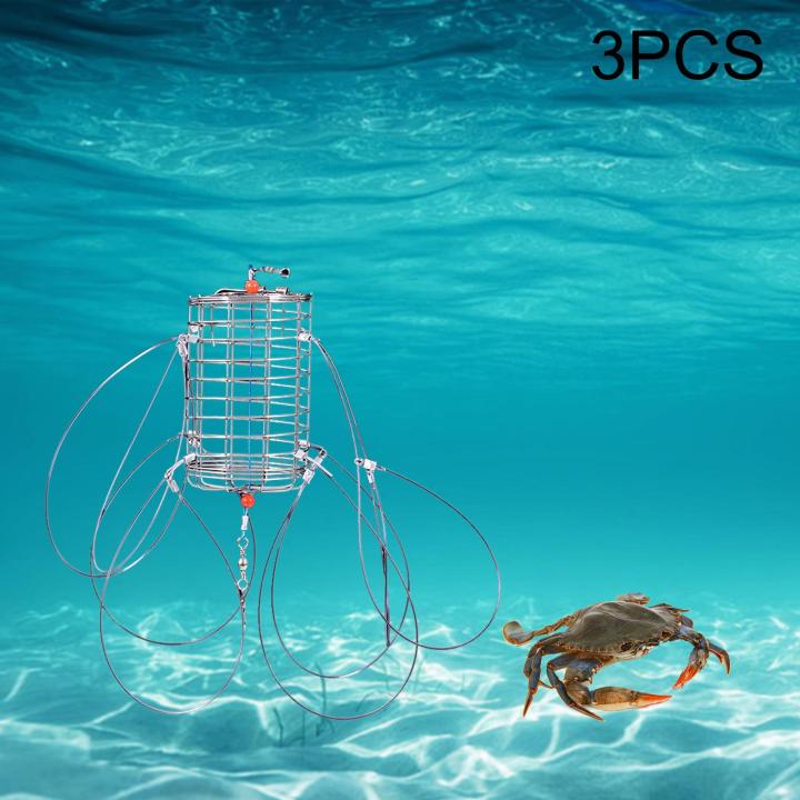 aternee Crab Cast Trap Fishing Trap, for Saltwater Seawater Fishing ...