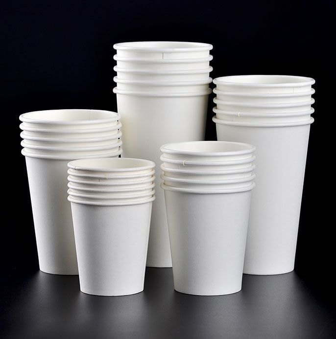 White Plain Paper Cup | Lazada
