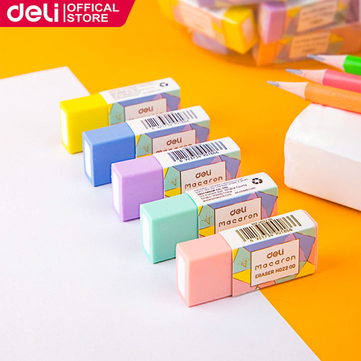 Deli EH02200 Eraser Sandwich Rubber (Mixed Color) | Lazada PH