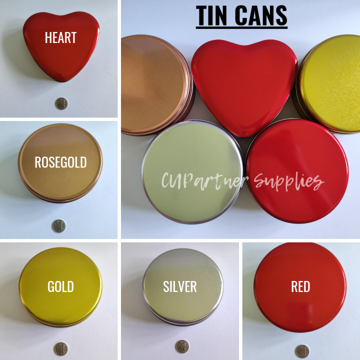 Tin Cans for Baking / For food packaging / For Cakes Packaging | Lazada PH