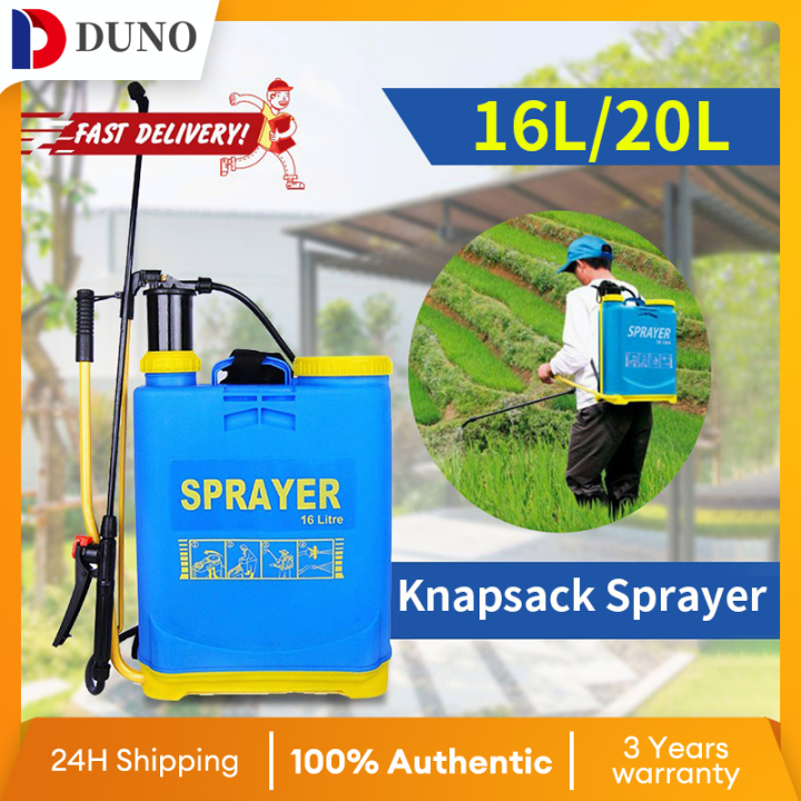 DUNO Original Manual Knapsack Sprayer Rechargeable Battery Electric ...