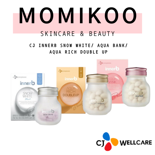 CJ Innerb Snow White/ Aqua Rich Double Up / Aqua Bank | Lazada