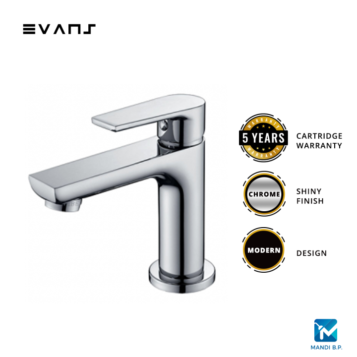 Evans Single Faucet Basin Tap / Bathroom / Tap / Mandibp / Evans | Lazada