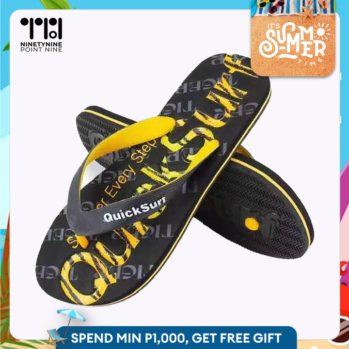 [#Summer] 99.9 x Quick Surf Flip Flops Slippers for Men [QUI-6190 ...